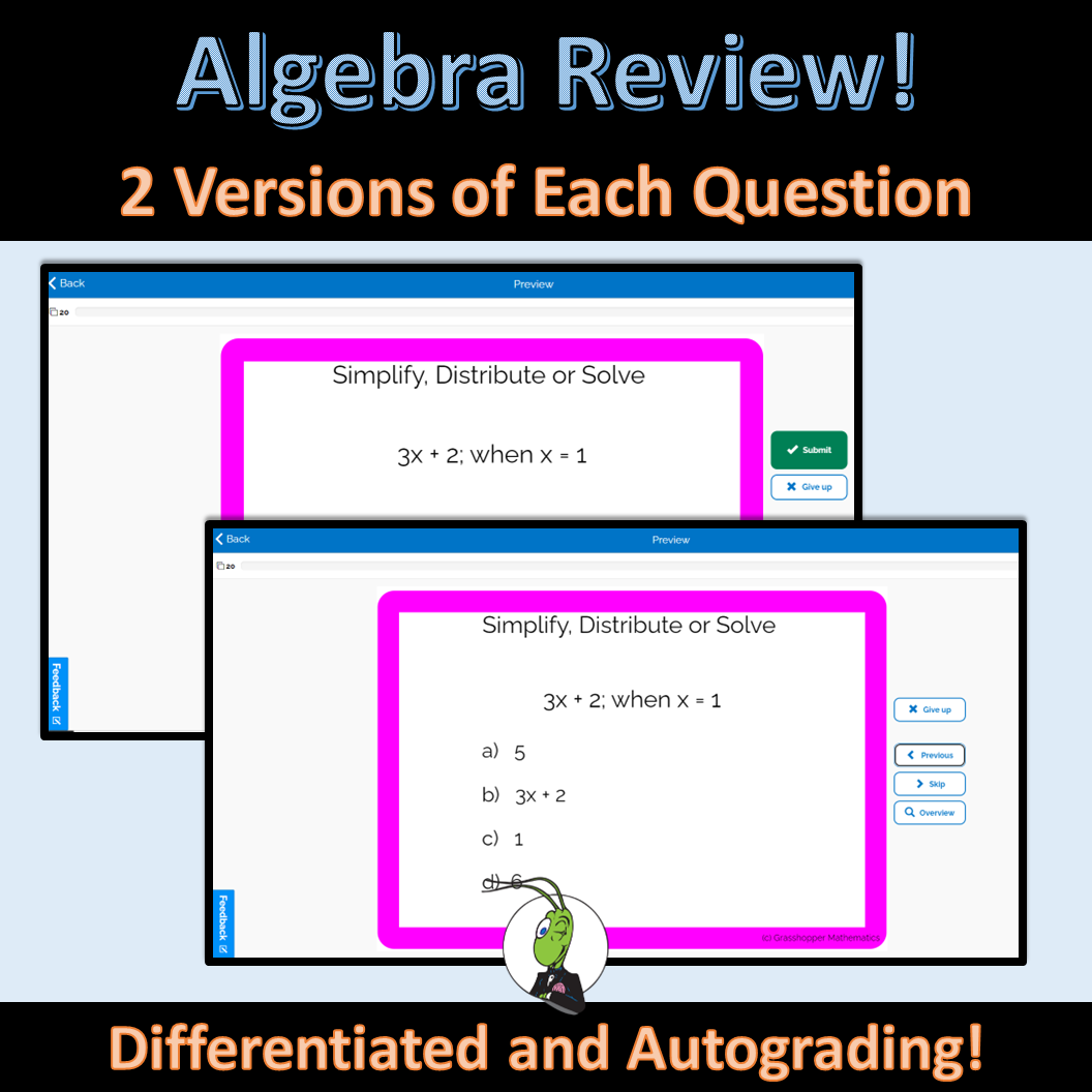 Simplify, Distribute, Solve, Evaluate Boom Digital Task Cards | Made By ...