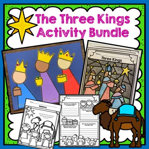 Three Kings Activity Bundle, Epiphany Activities | Made By Teachers