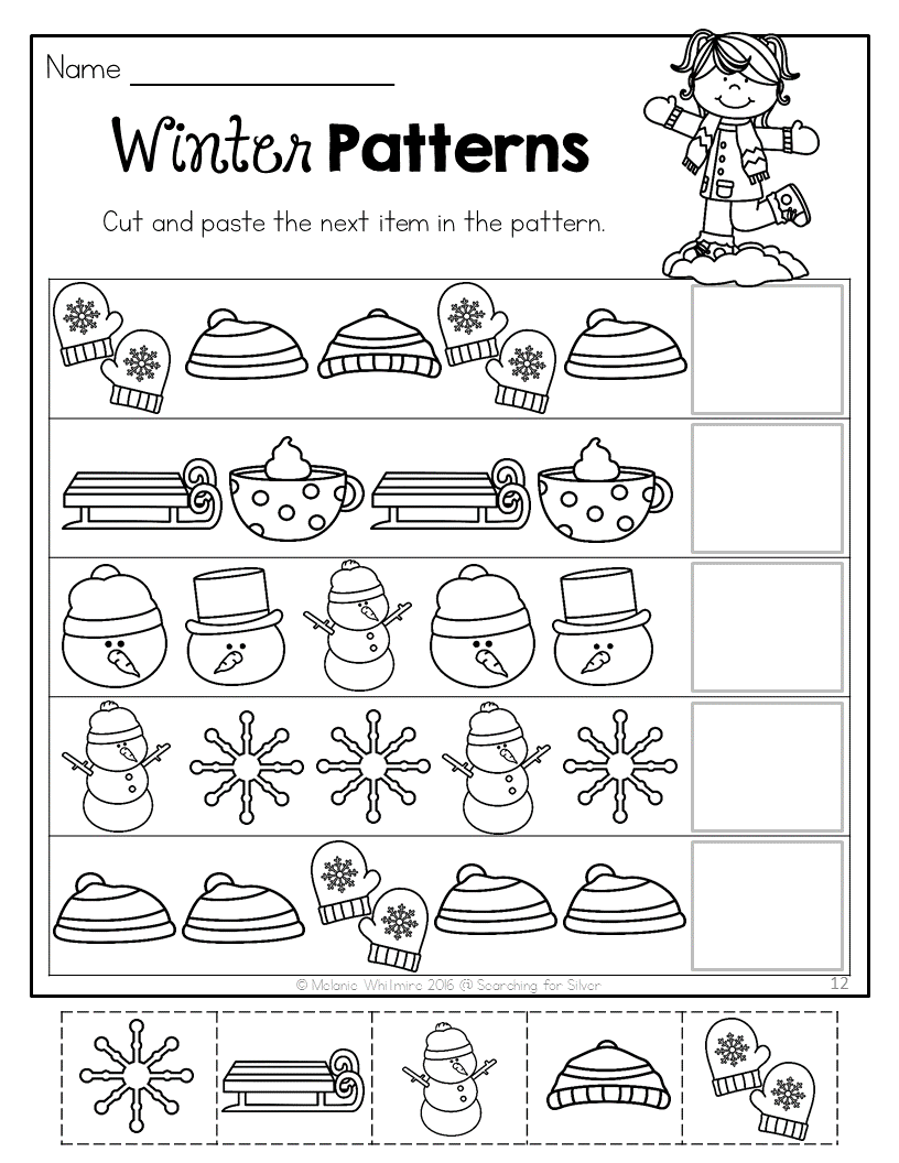 January Printables {Kindergarten} | Made By Teachers