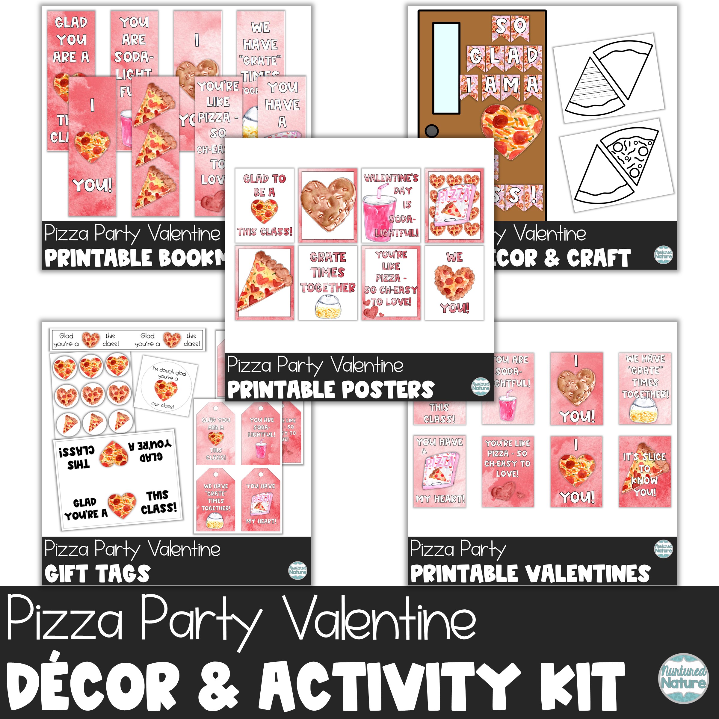 Gaming Valentines Printable Cards for Student Gamers | Made By Teachers
