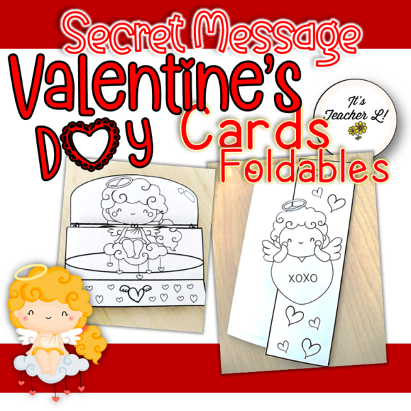 Secret Message Valentine's Day Cards | Made By Teachers