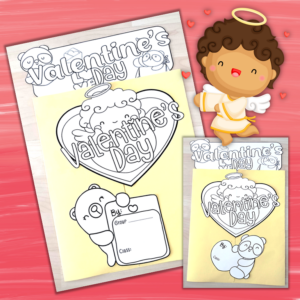 Valentine's Day Lapbook with Reading Comprehension Activities | Made By ...