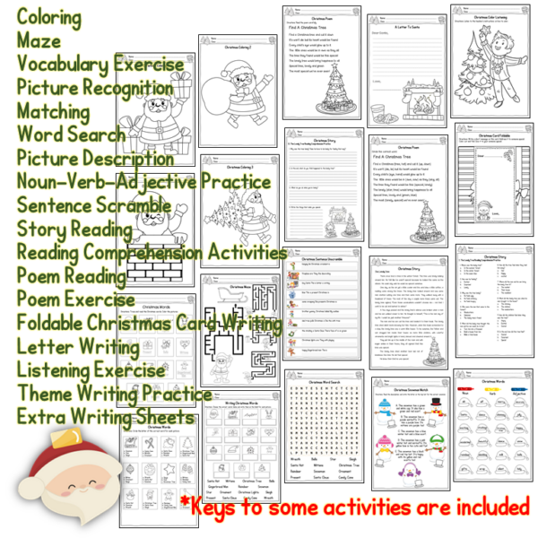 Christmas Holiday Bundle | Made By Teachers