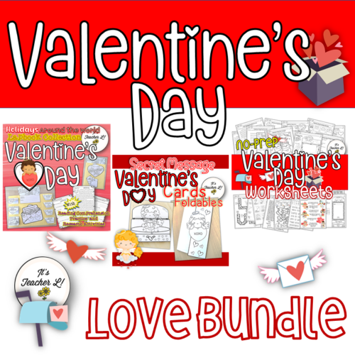 Valentine's Day Love Bundle | Made By Teachers