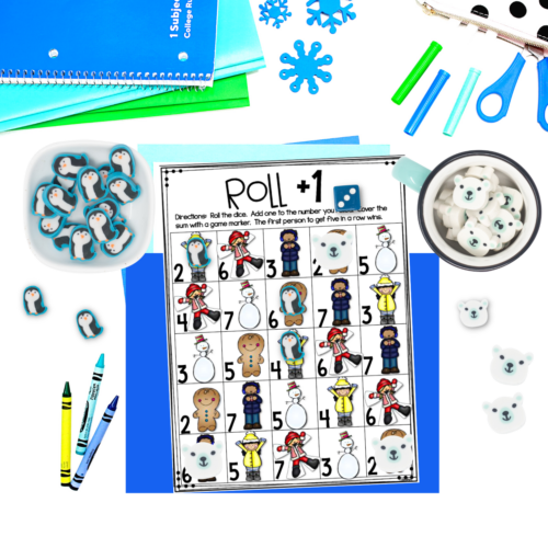 Winter Math Games No Prep Math Centers | Made By Teachers