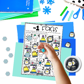 Winter Math Games No Prep Math Centers | Made By Teachers