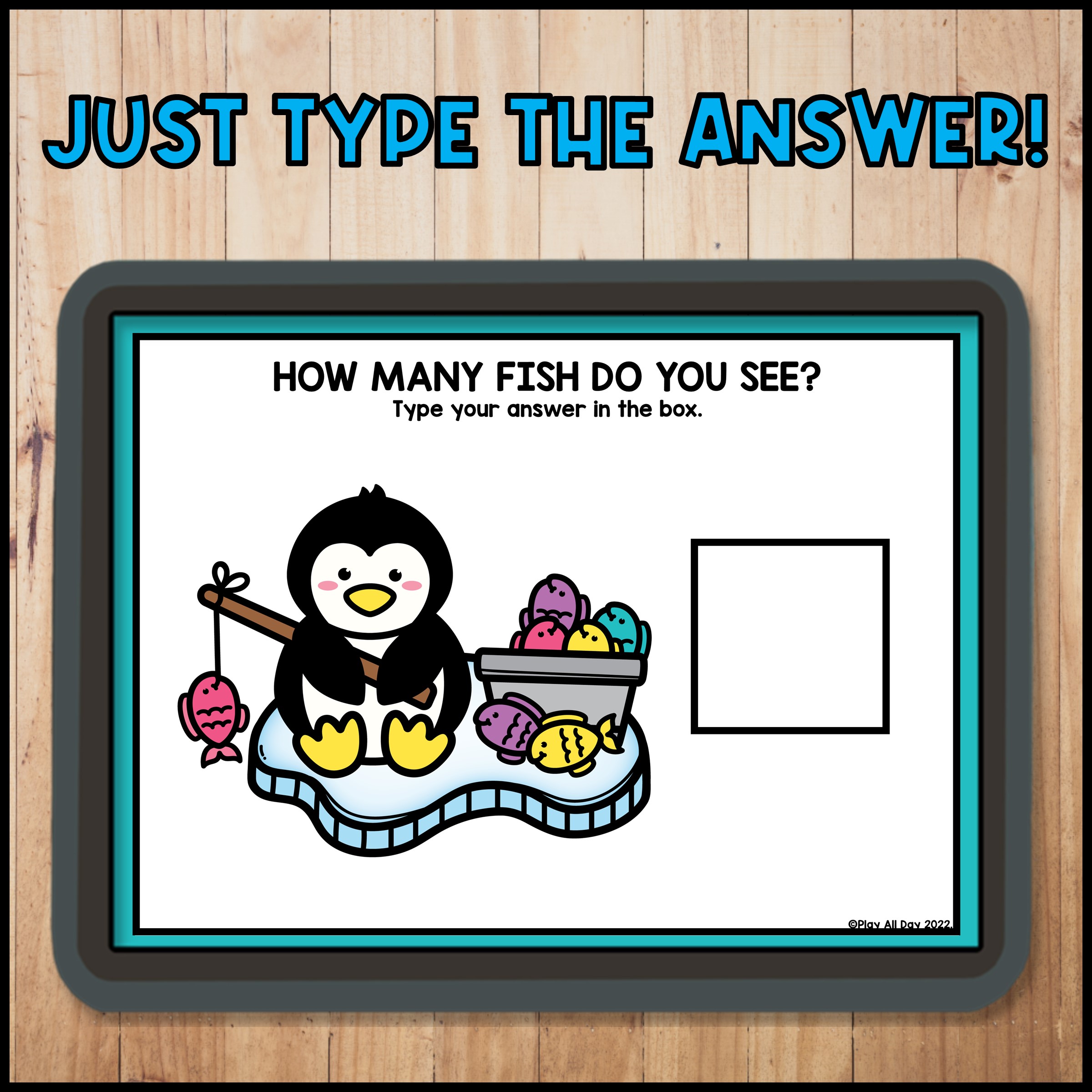 Winter Counting to 10 for Google Slides™ & PowerPoint™ | Made By Teachers