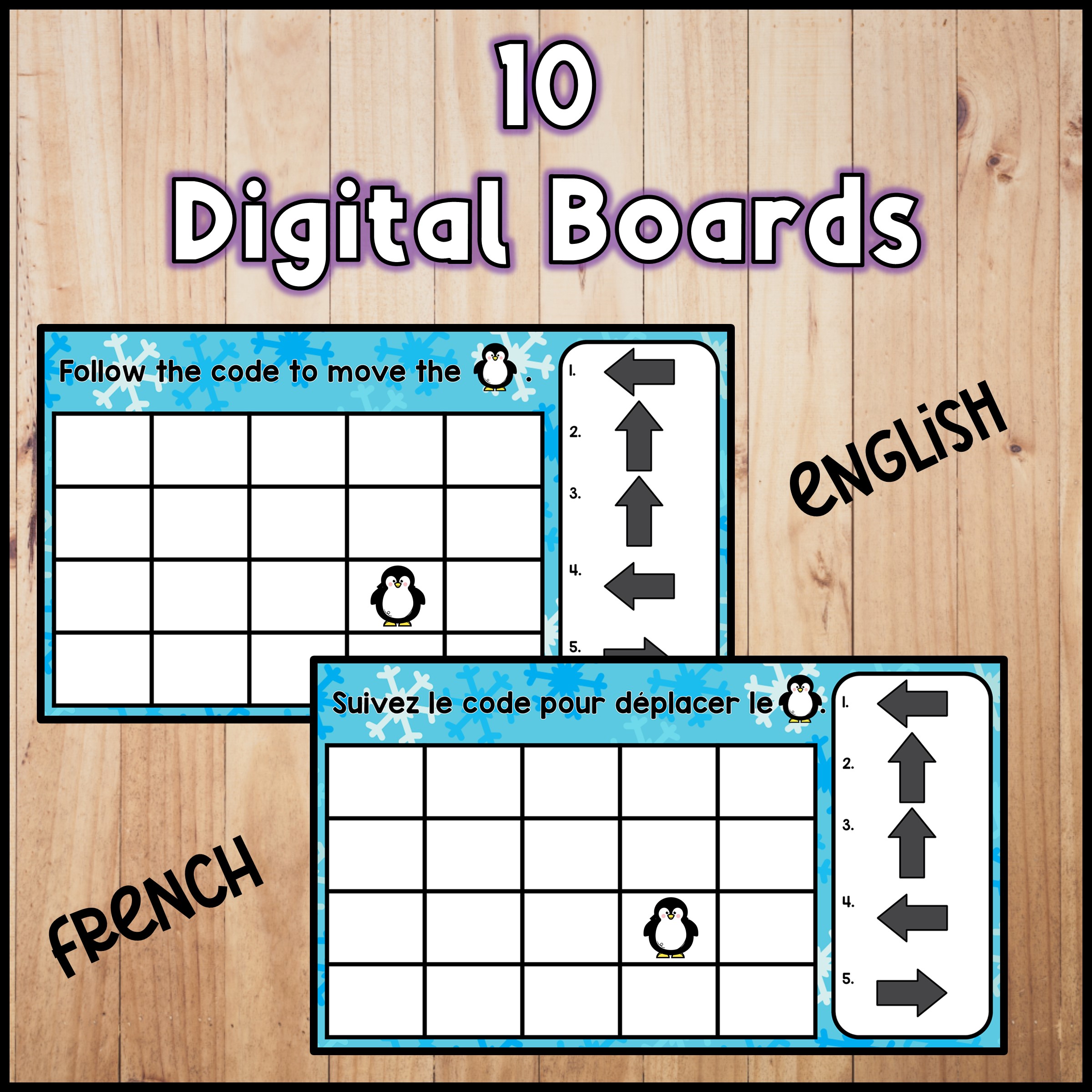 Winter Coding Activities | Digital Follow the Code for Google Slides ...
