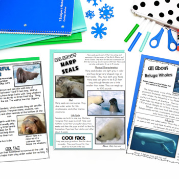 Arctic Animals Nonfiction Reading Passages and Lesson Plans | Made By ...