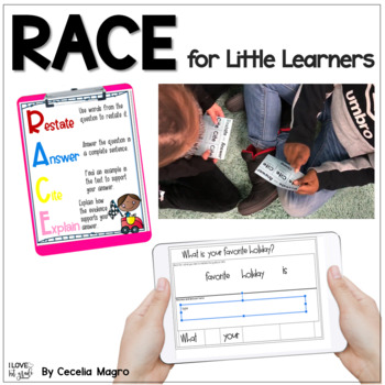 Short Constructed Response RACE Strategy for Little Learners | Made By ...
