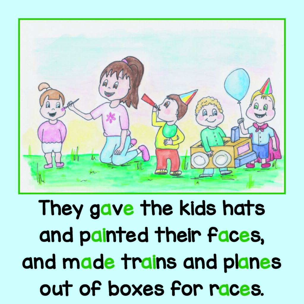 Phonics Story for 9 Long A Word Families + Spelling Activities, Chart ...