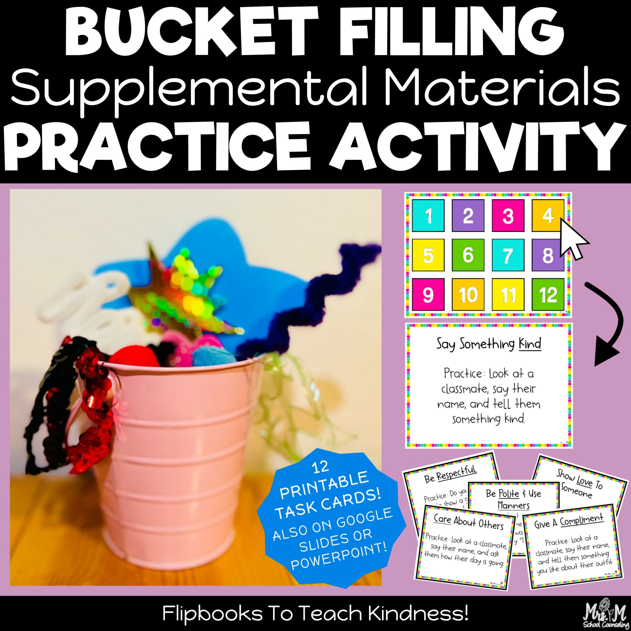Bucket Filling Practice Activity / A Lesson To Teach Kindness - Made By ...