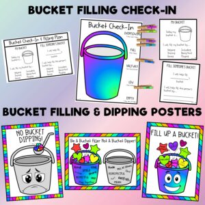 Bucket Filling & Dipping Supplemental Materials Bundle / Kindness ...