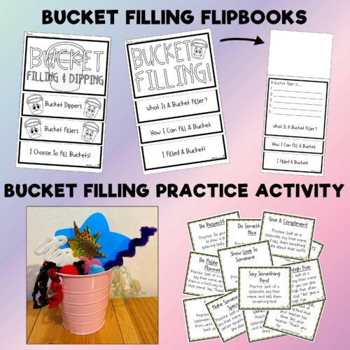 Bucket Filling & Dipping Supplemental Materials Bundle / Kindness ...