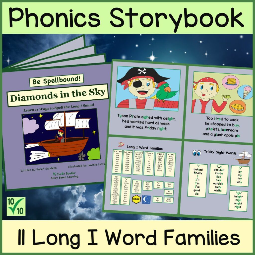 Learn How to Spell the Long I Vowel Sound with a Story and Activities ...