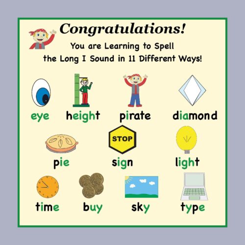 Learn How to Spell the Long I Vowel Sound with a Story and Activities ...
