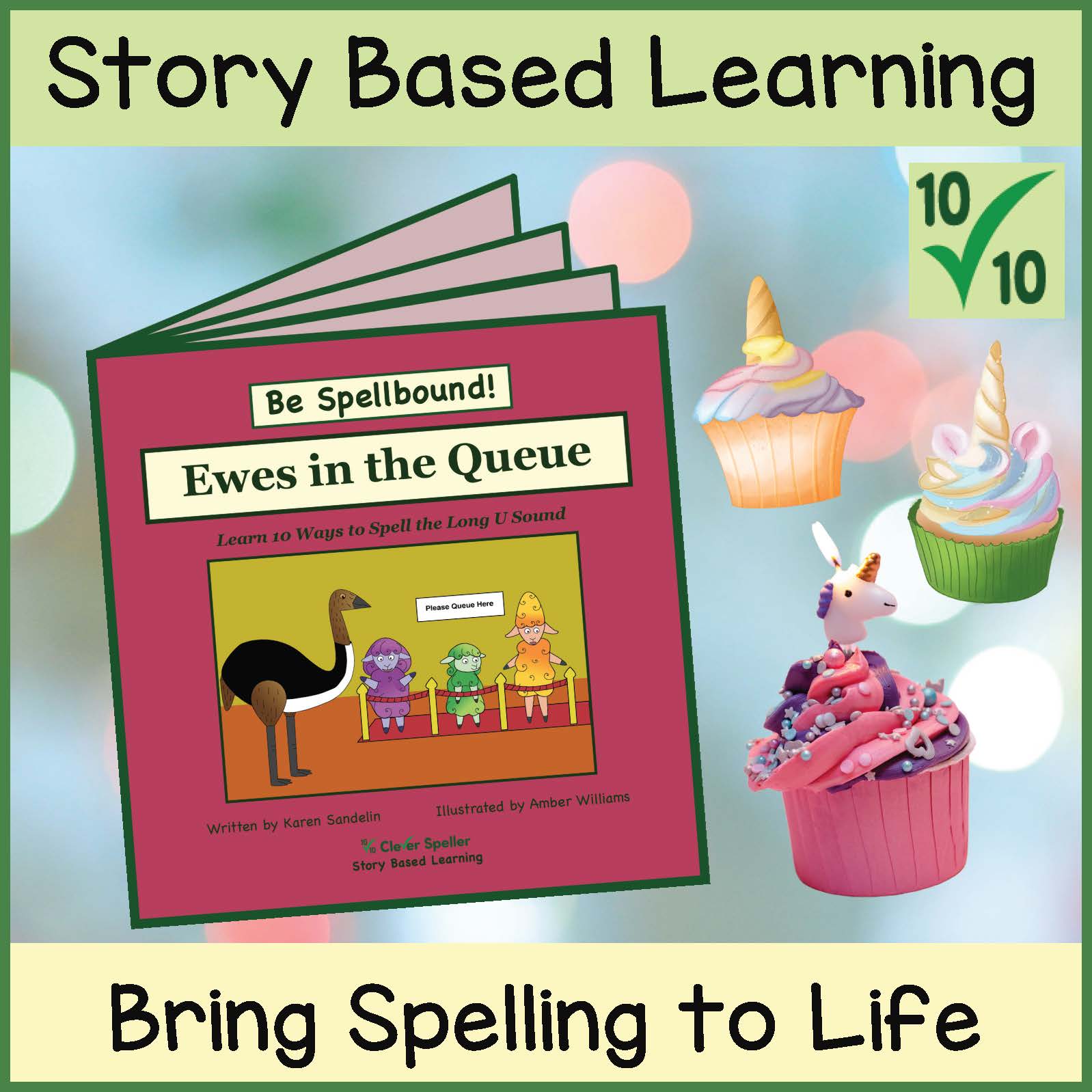 Phonics Story for 10 Long U Word Families + Spelling Activities, Chart ...
