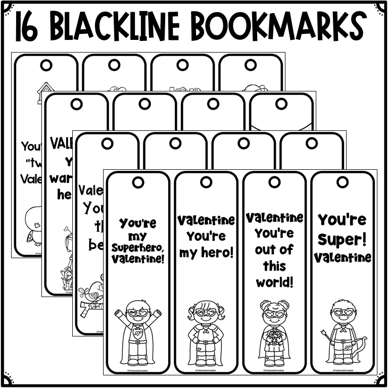 Valentine's Day Activities - Bookmarks | Made By Teachers