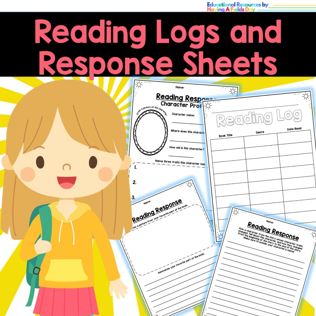 Reading Logs and Response Sheets | Made By Teachers