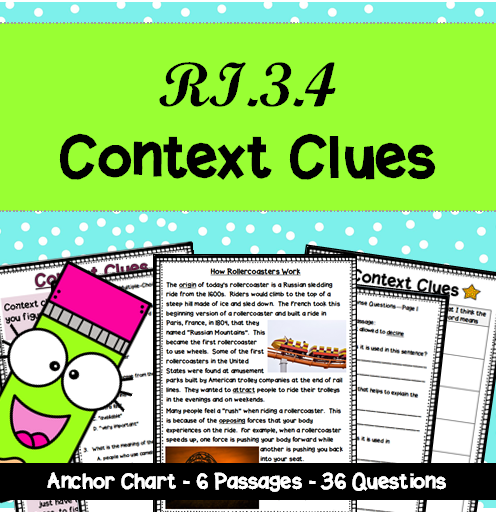 RI.3.4: Context Clues | Made By Teachers