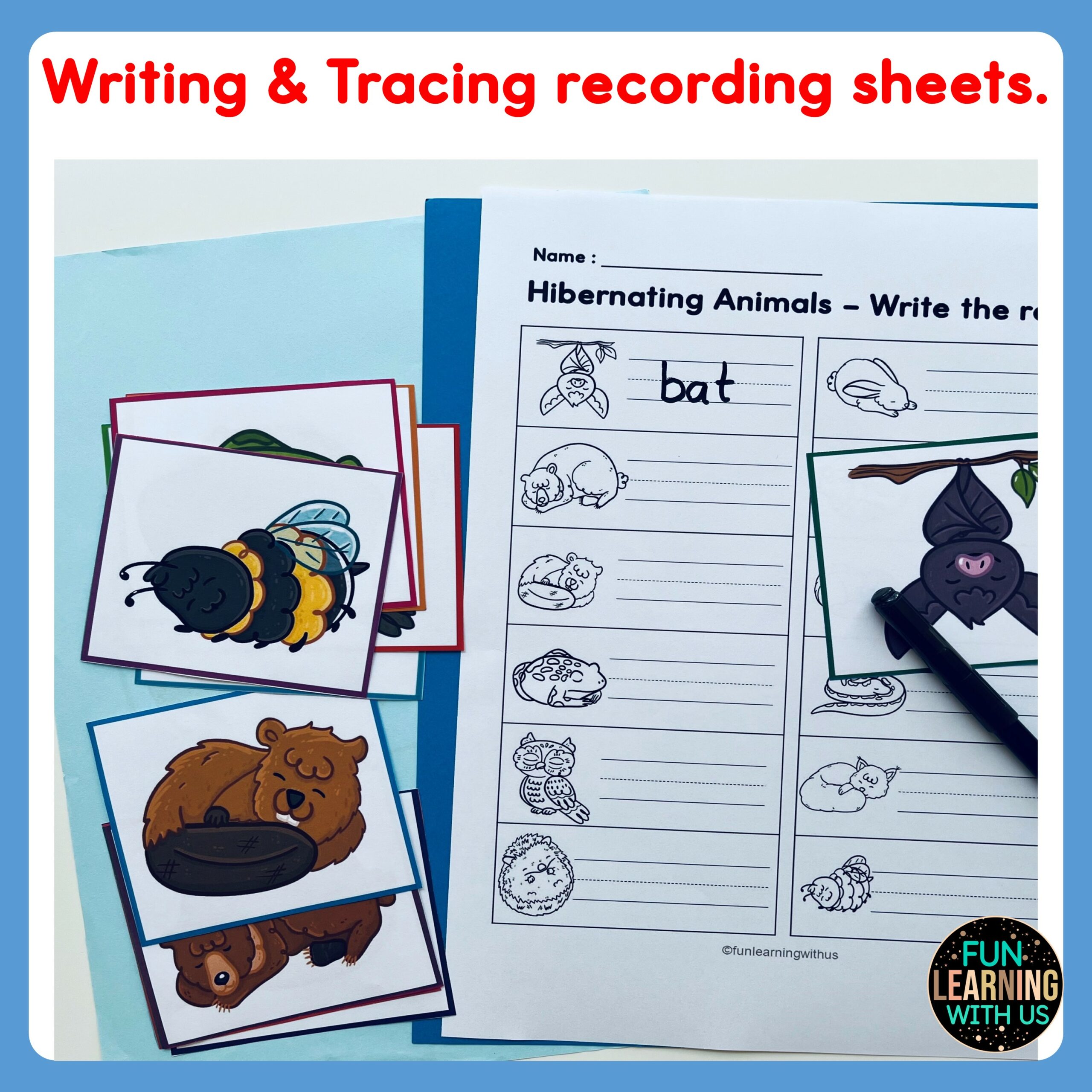 Hibernating Animals Write the Room - Animals that Hibernate in Winter ...