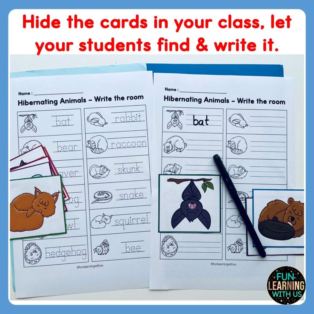 Hibernating Animals Write the Room - Animals that Hibernate in Winter ...