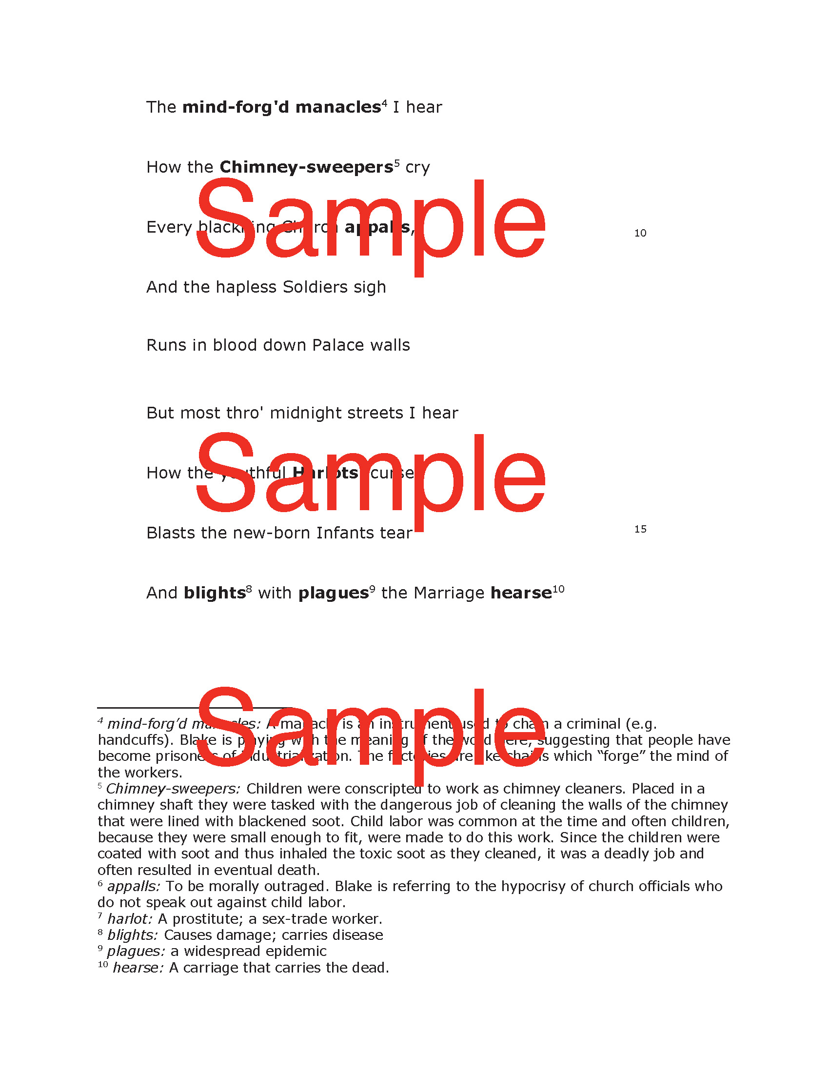 William Blake's "London": Visualizing the Industrial Revolution Through ...