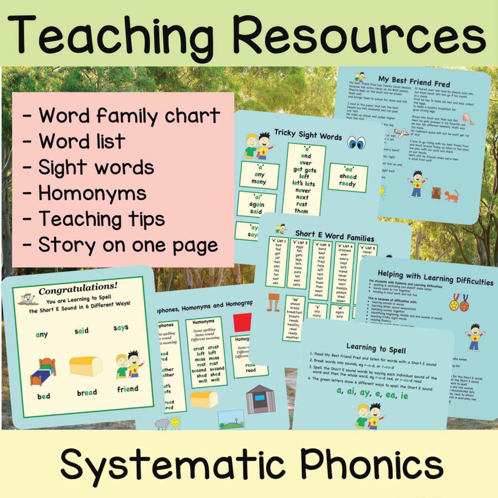 Phonics Stories for Long and Short Vowel Sounds with Spelling ...