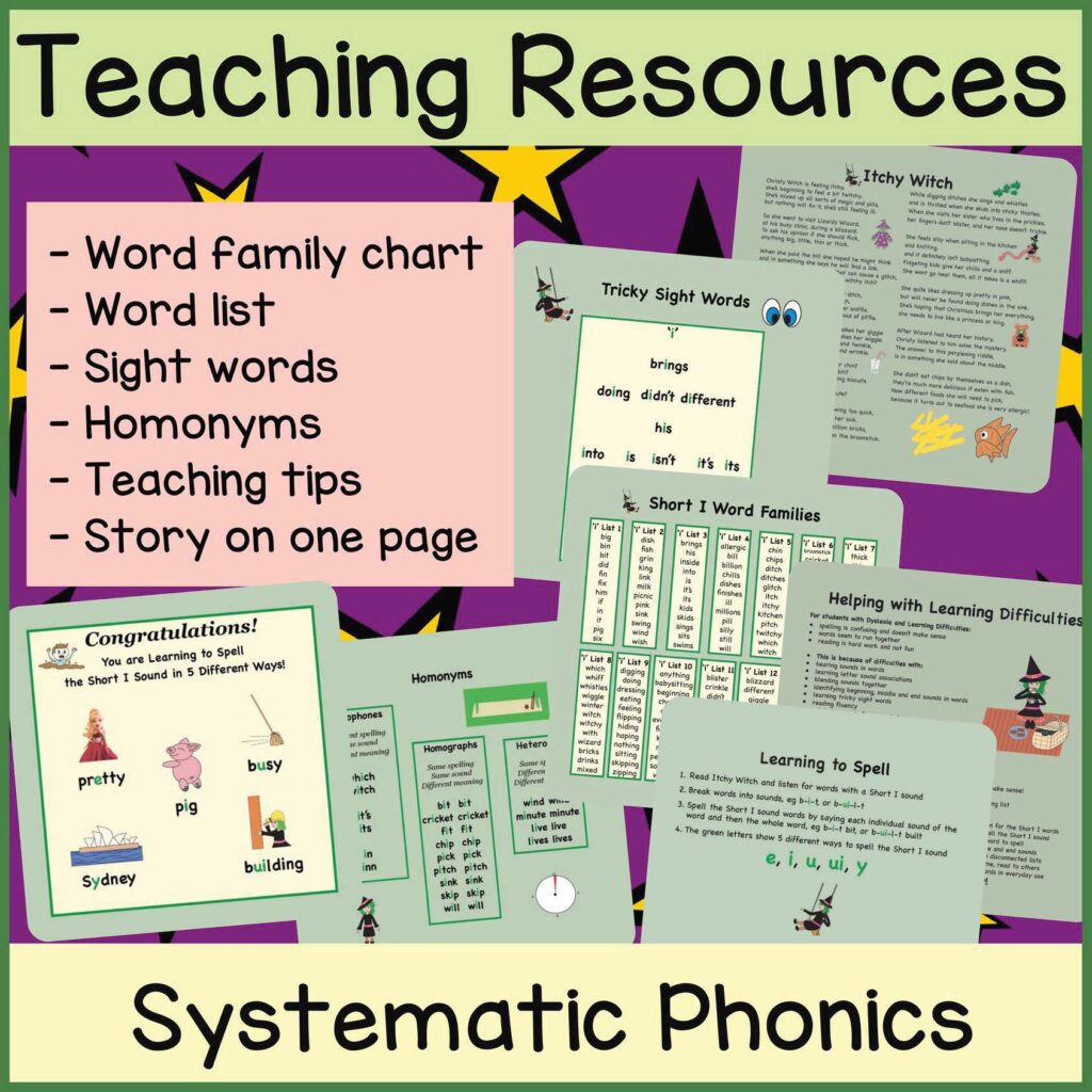 Phonics Stories for Long and Short Vowel Sounds with Spelling ...