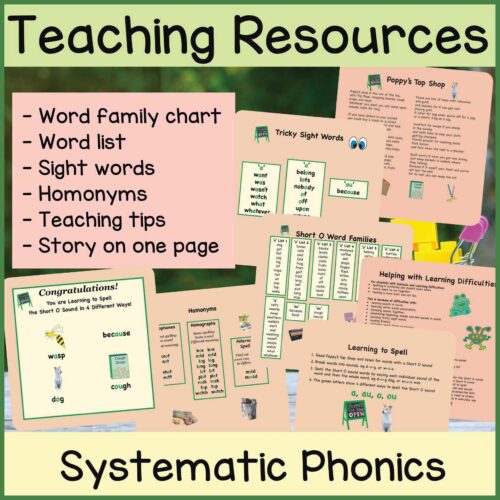 Phonics Stories for Long and Short Vowel Sounds with Spelling ...