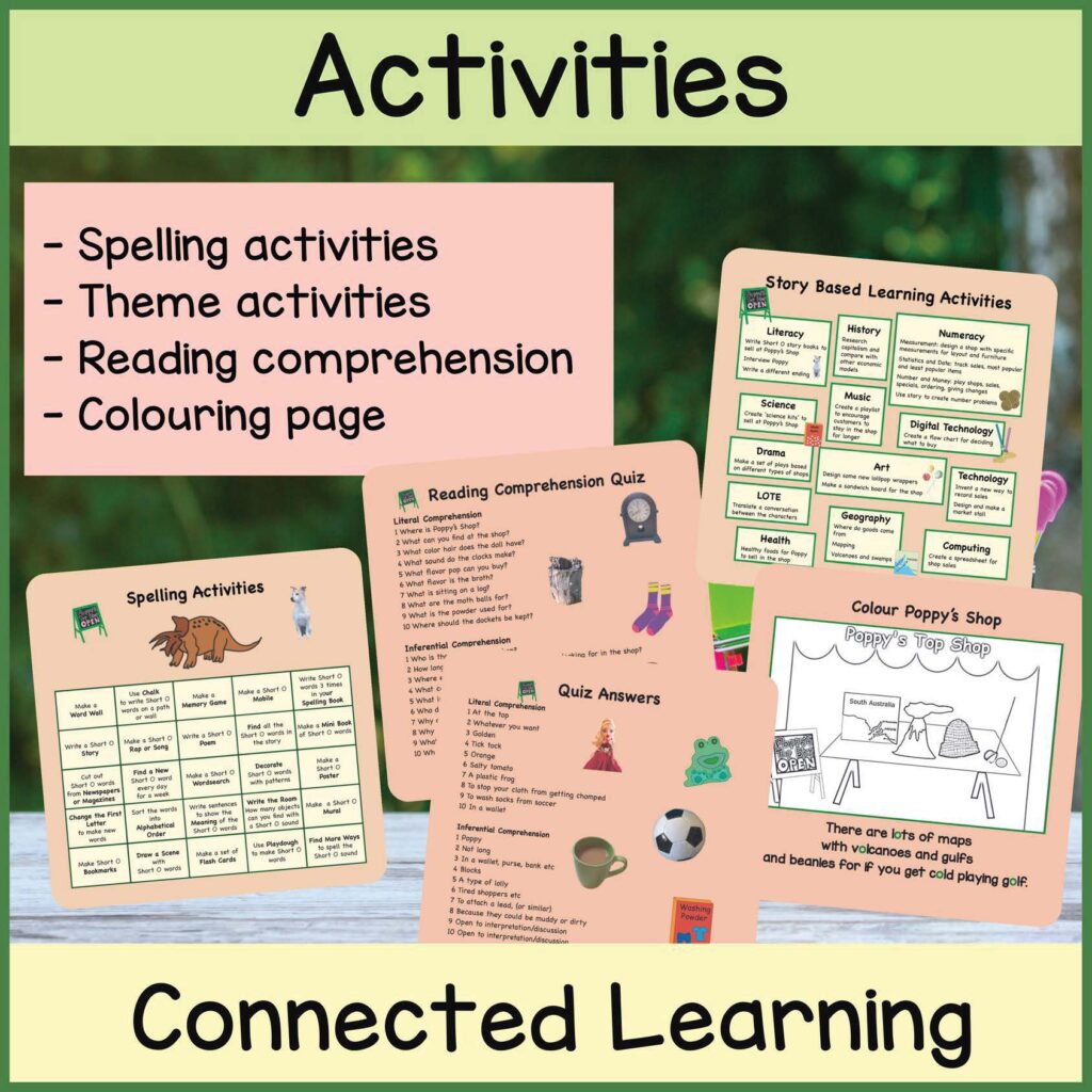 Phonics Stories for Long and Short Vowel Sounds with Spelling ...