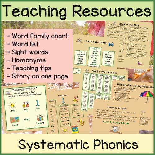 Phonics Stories for Long and Short Vowel Sounds with Spelling ...