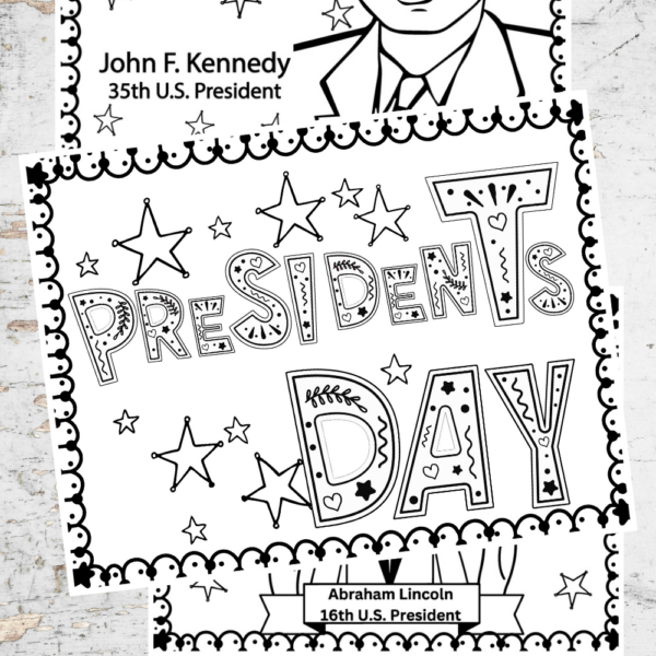 Presidents Day Coloring Sheets for Kids | Patriotic Coloring Pages ...