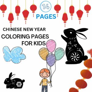 Chinese Lunar New Year 2023 Mindfulness Coloring Activity For kids ...