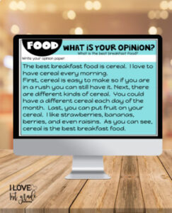 Opinion Writing Prompts Opinion Writing Graphic Organizers | Made By ...