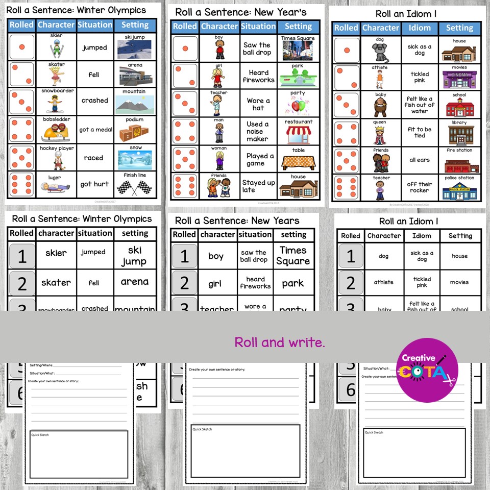 January & February Writing Centers | Made By Teachers