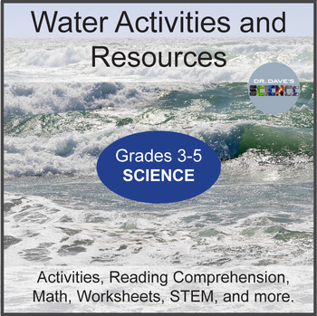 Water on the Earth Distribution of Water on Earth Hydrosphere BUNDLE ...