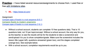 Complete Online Distance Learning Earth's Geologic History 6.ESS1.4, MS ...