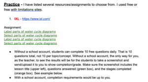 Complete Online Distance Learning Water Cycle 6.ESS2.4, MS-ESS2-4 ...