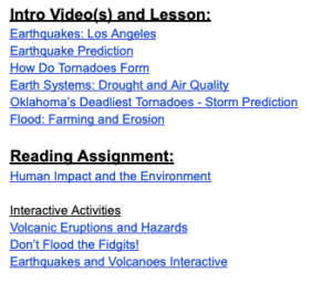 Complete Online Distance Learning Earth Science Bundle 6.ESS, MS-ESS ...