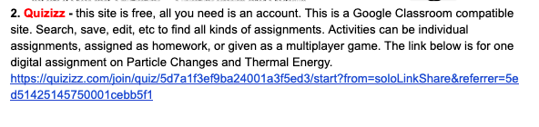 Complete Online Distance Learning Particle Changes & Energy 6.PS1.4, MS ...