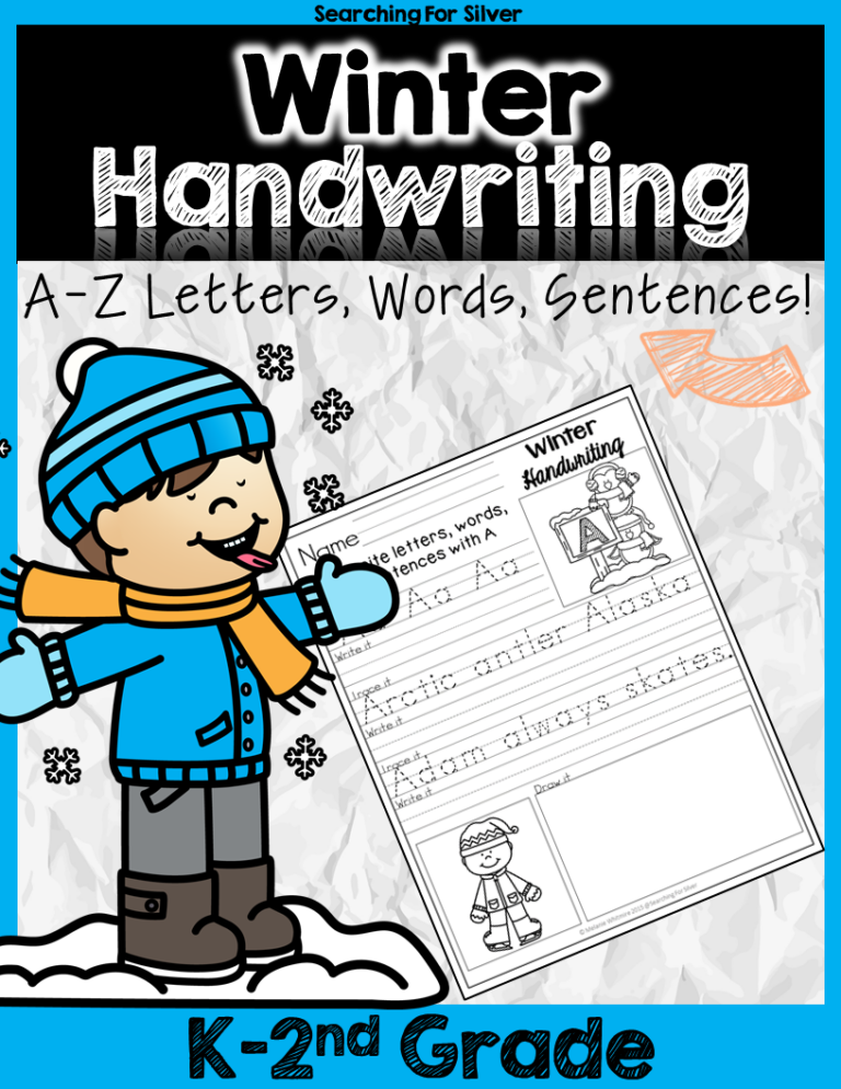 Winter Handwriting Printables | Made By Teachers
