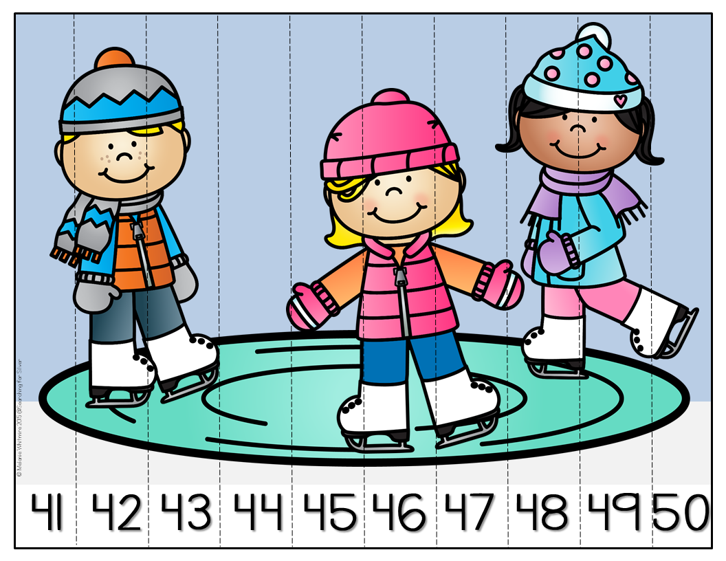 Winter Number Sequencing Puzzles, 1-120 | Made By Teachers