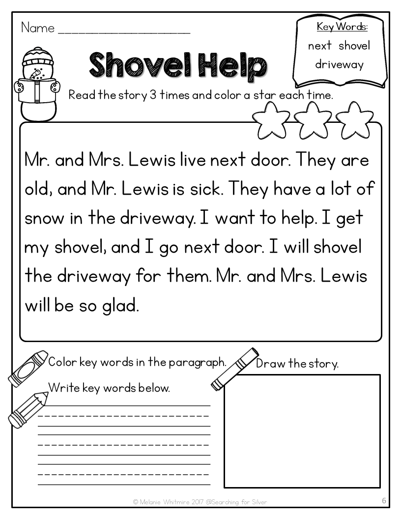 January Reading Fluency | Made By Teachers