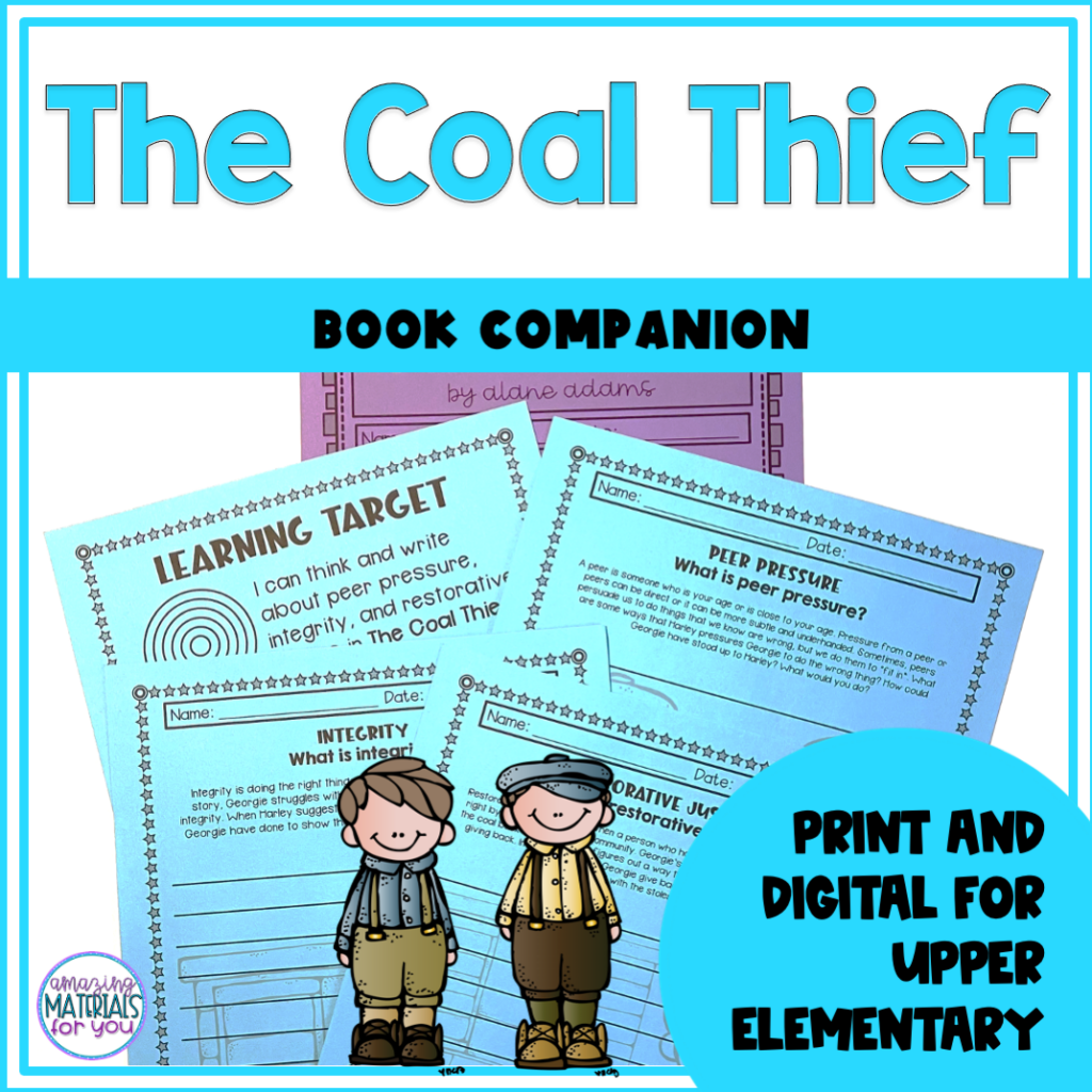 The Coal Thief Book Companion | Made By Teachers