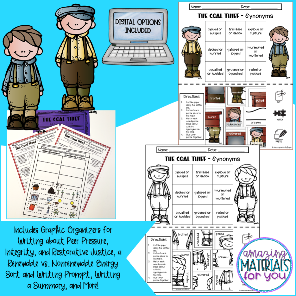 The Coal Thief Book Companion | Made By Teachers