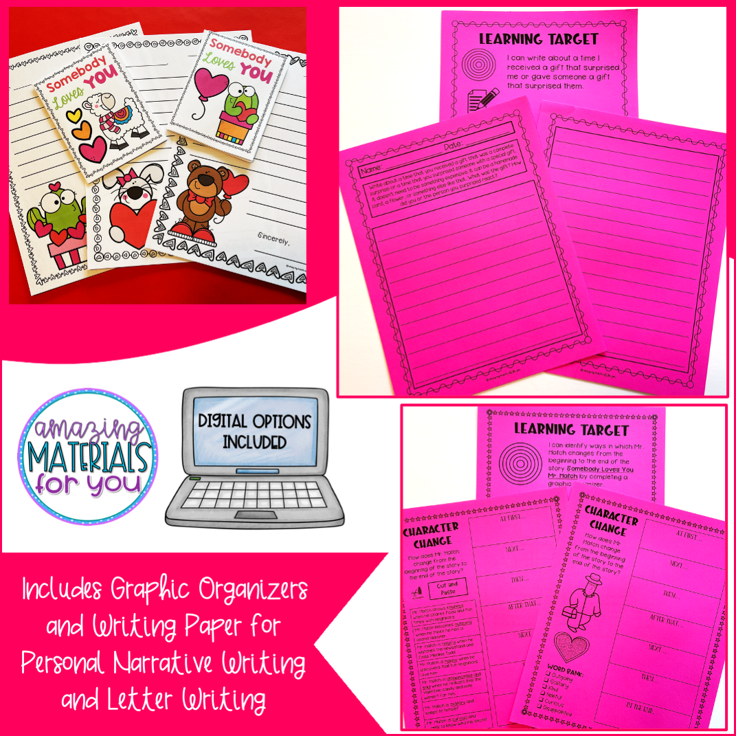 Somebody Loves You Mr. Hatch Book Companion | Made By Teachers