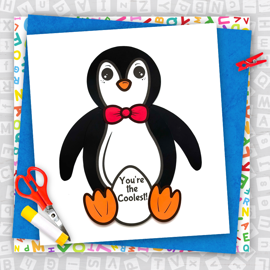 Father's Day Penguin Craft | Made By Teachers Father's Day Penguin Craft | Made By Teachers