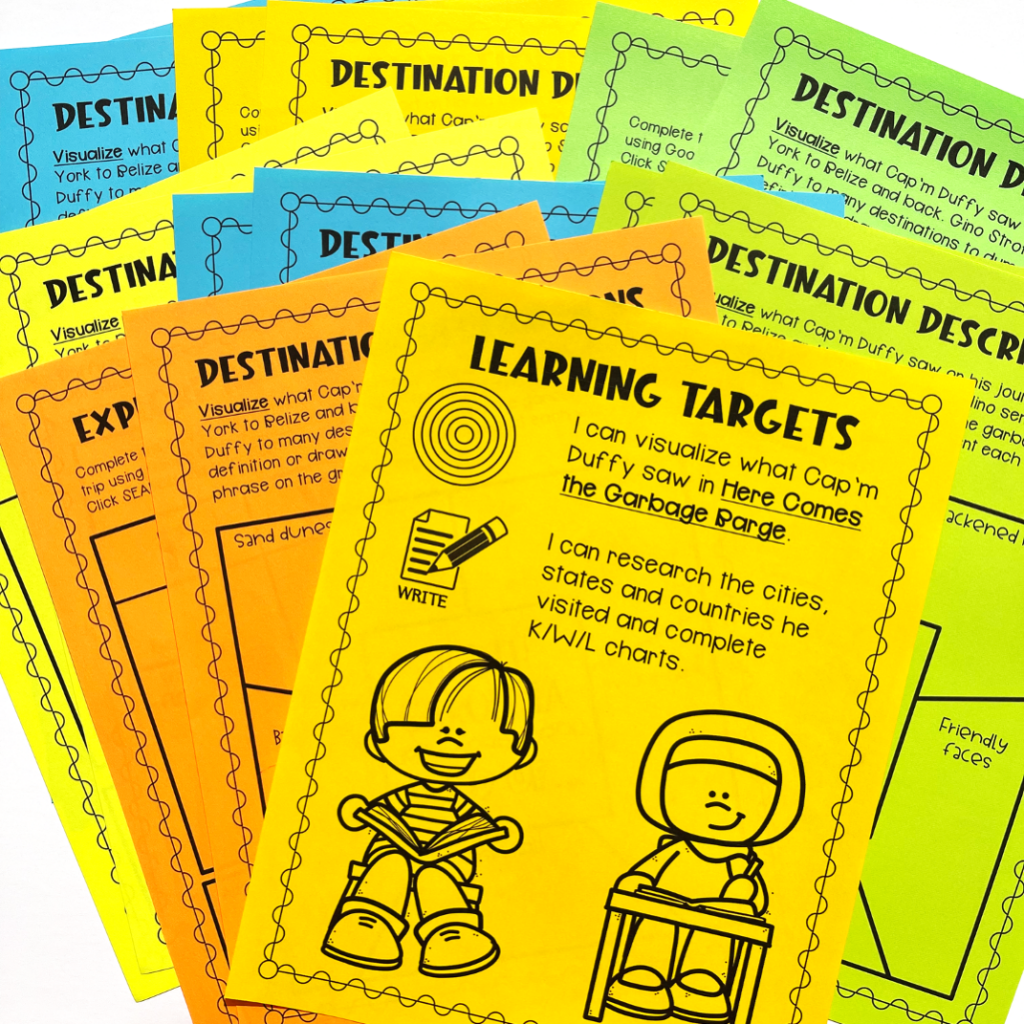 Here Comes the Garbage Barge Book Companion | Made By Teachers