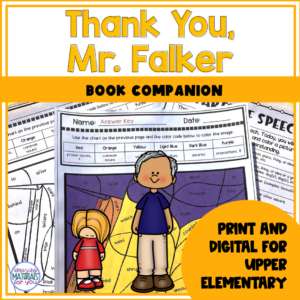 Thank You, Mr. Falker Book Companion | Made By Teachers